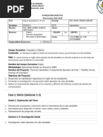 Pda Inglés Fase 6 Sep | PDF