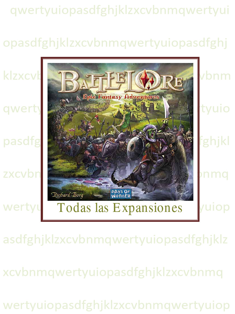 BATTLELORE Expansiones | PDF
