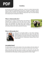 Panda Life Cycle Overview | PDF | Giant Panda | Bears