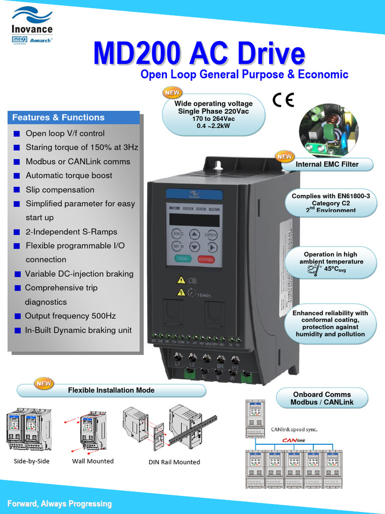 MD200 Flyer V1.1 Dated 08042016 - (International Version) | PDF | Mains Electricity | Electronics