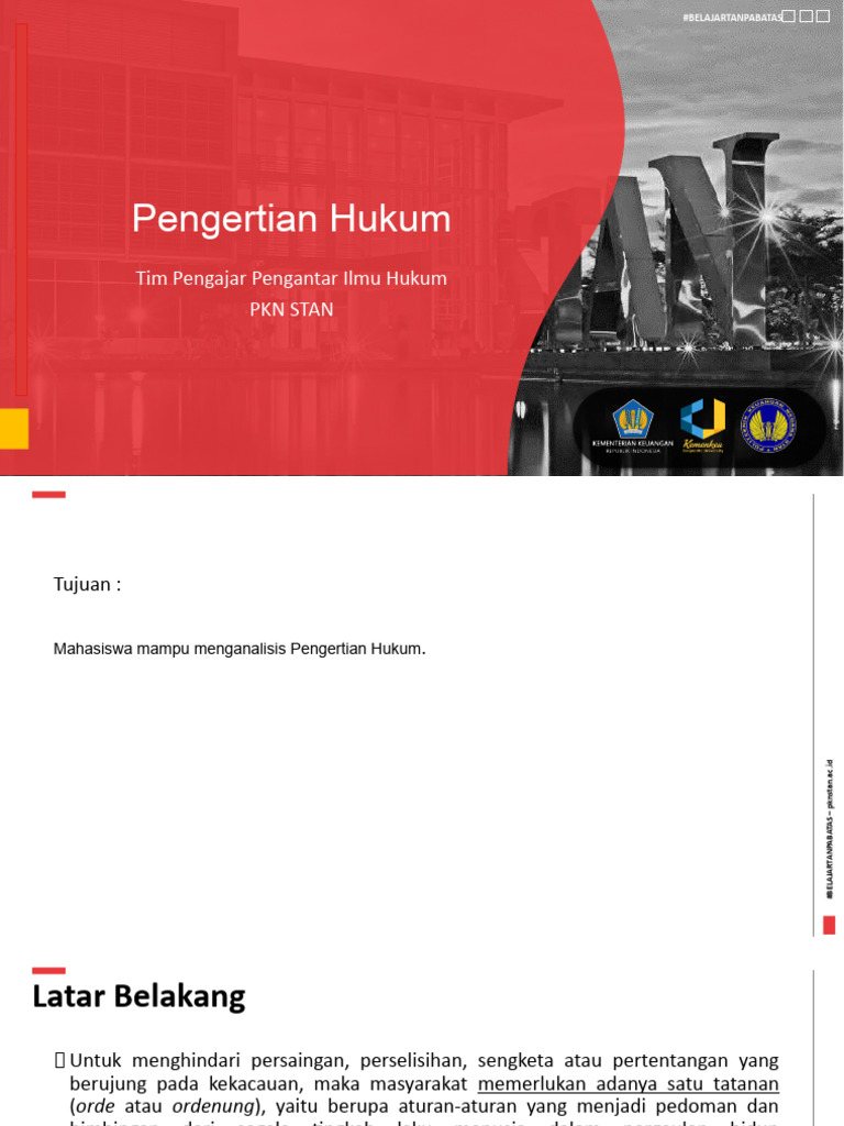 Pengertian Hukum-Norma Hukum | PDF