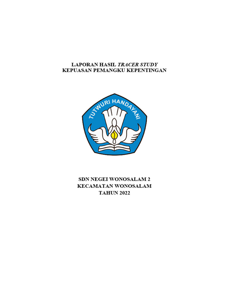 Contoh Laporan Hasil Tracer Study | PDF