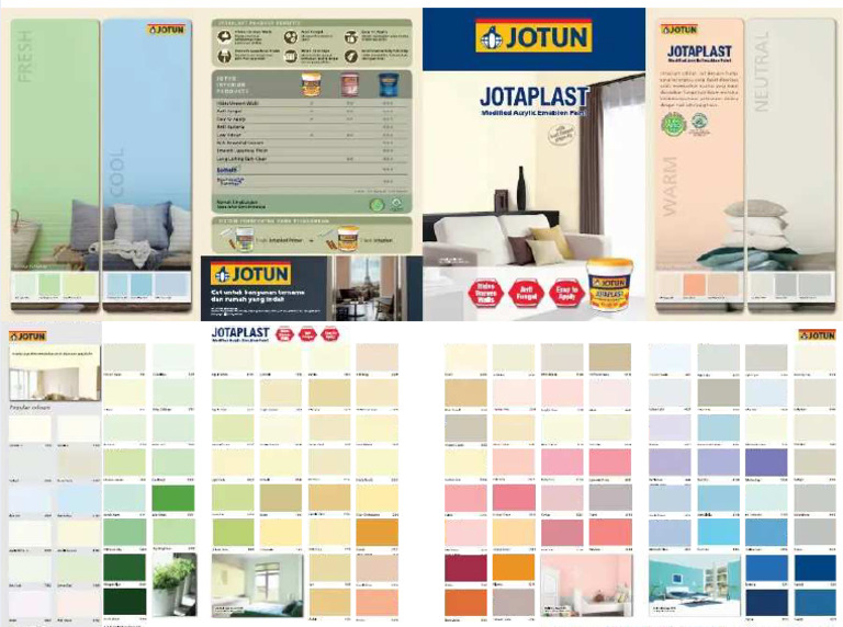 PDF Jotaplast Colour Card Indonesia tcm78 148140 - Compress | PDF