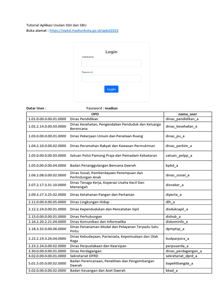 Tutorial Aplikasi Usulan SSH 2023 | PDF | Pengelolaan Keuangan & Uang