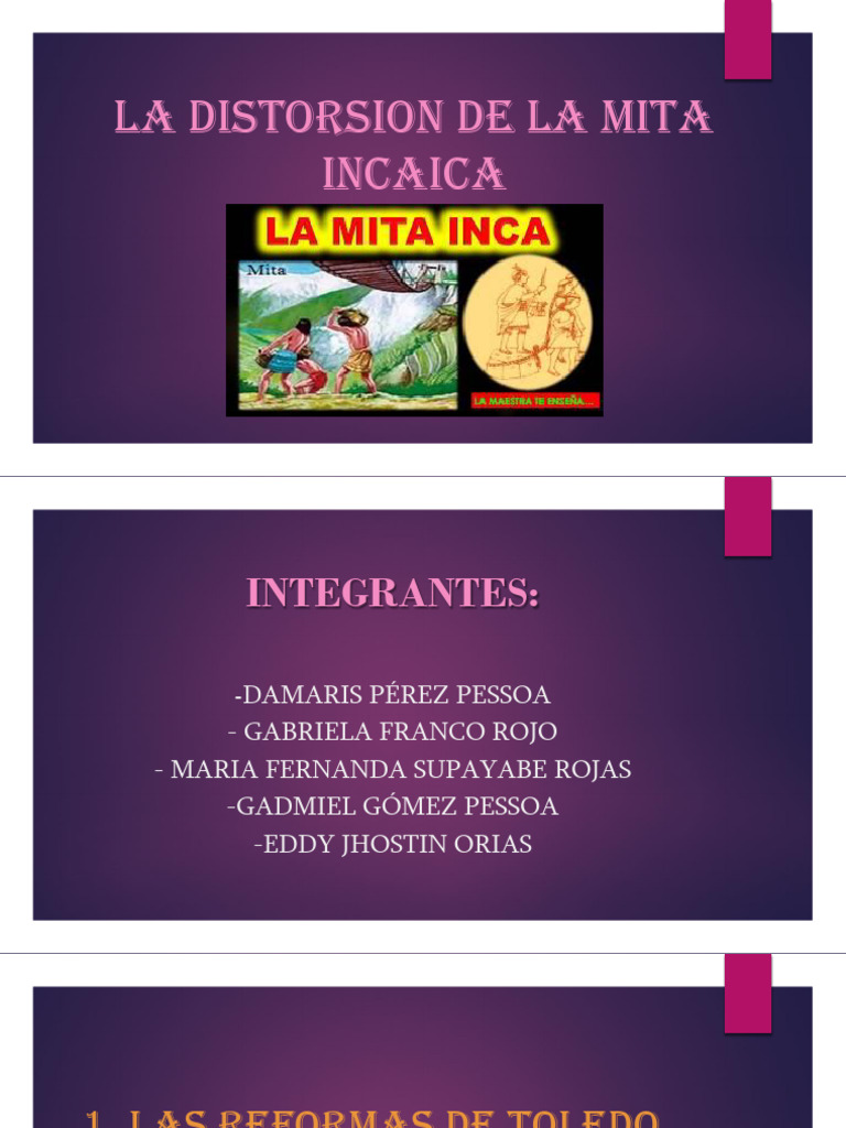 La Distorsion de La Mita Incaica | PDF