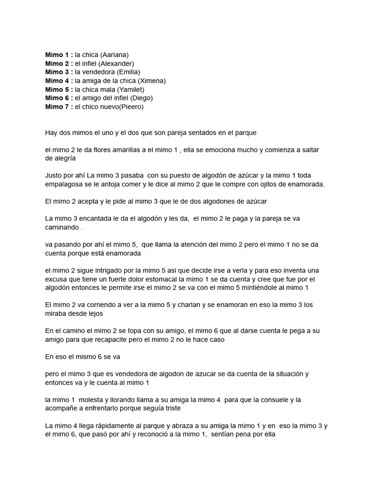 Mimo Arte Guion | PDF