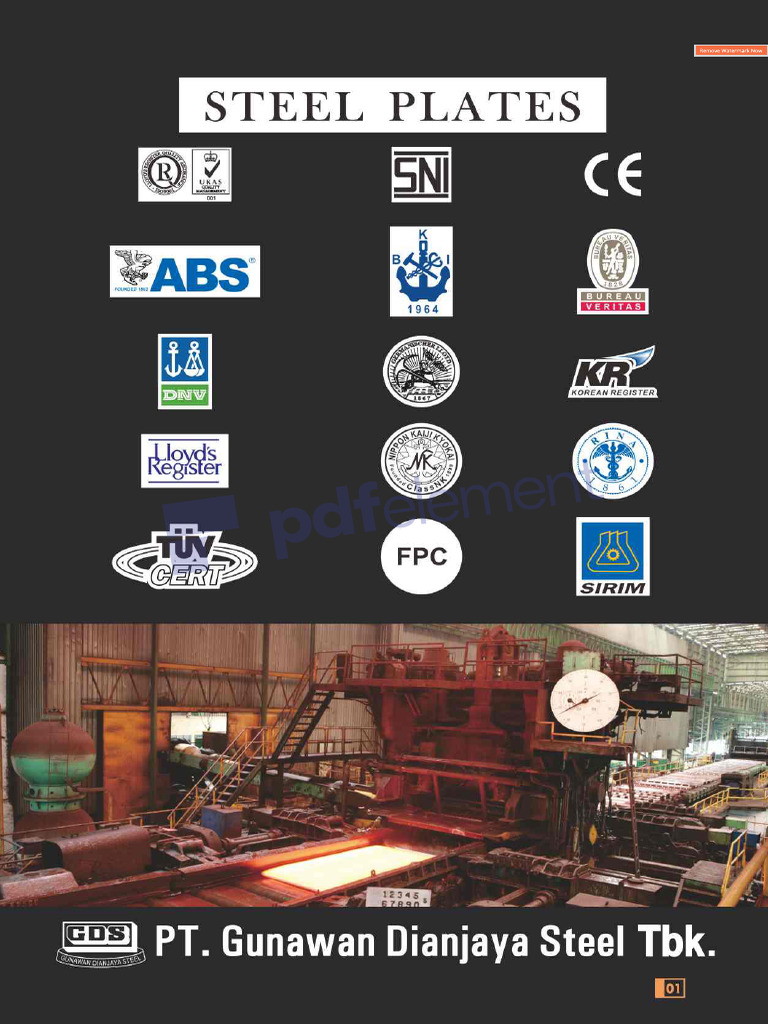 GDST - Steel Plate | PDF