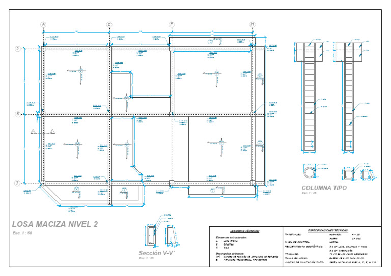TAREA 2 - Plano estructural (1) | PDF