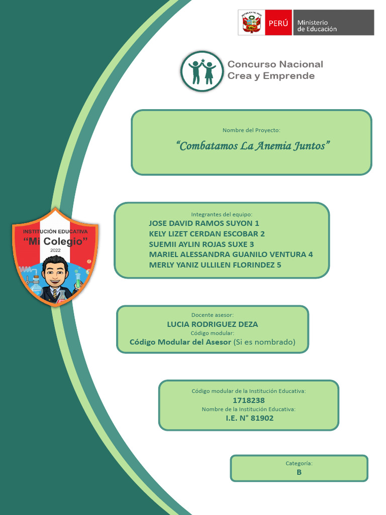 Proyecto Crea y Emprende | PDF