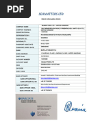 Cis of Aquantus GMBH | PDF | Finance & Money Management