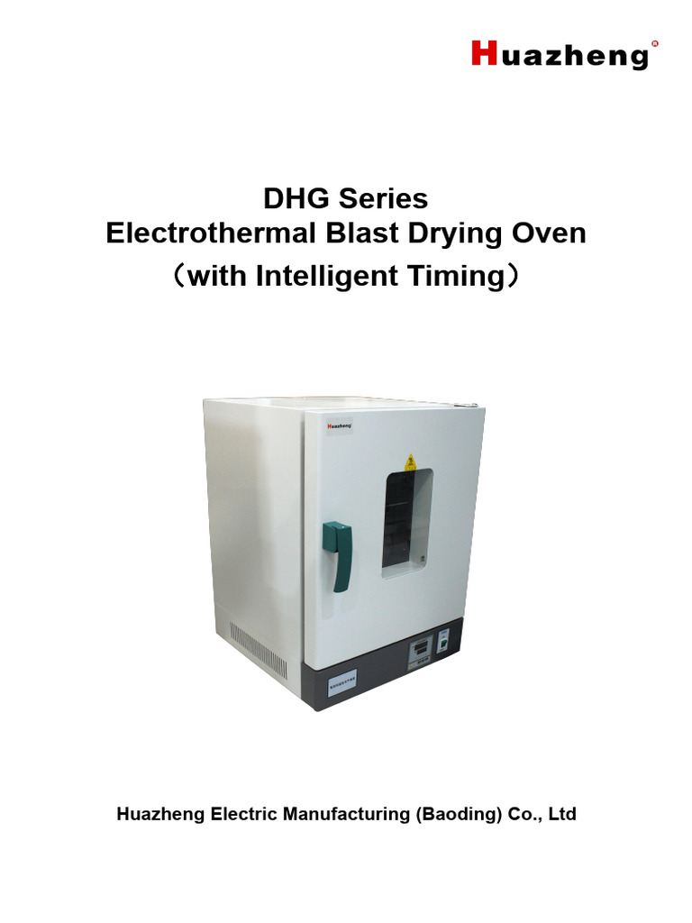 DHG Series | Download Free PDF | Celsius | Electric Heating