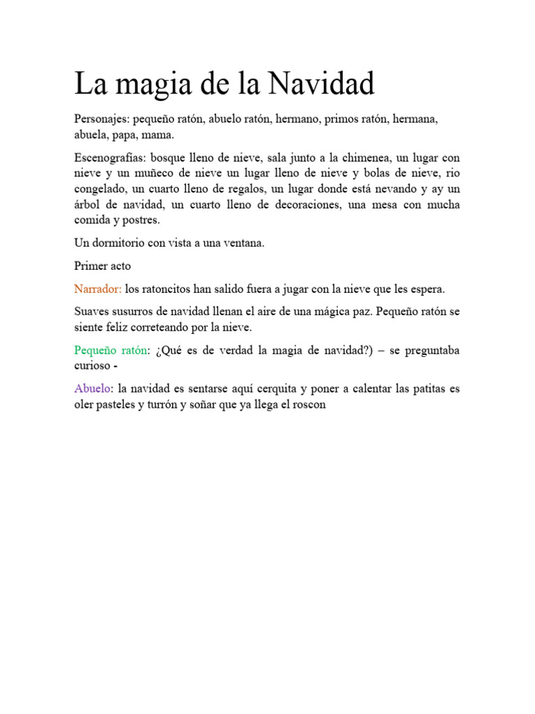La magia de la Navidad en familia | PDF