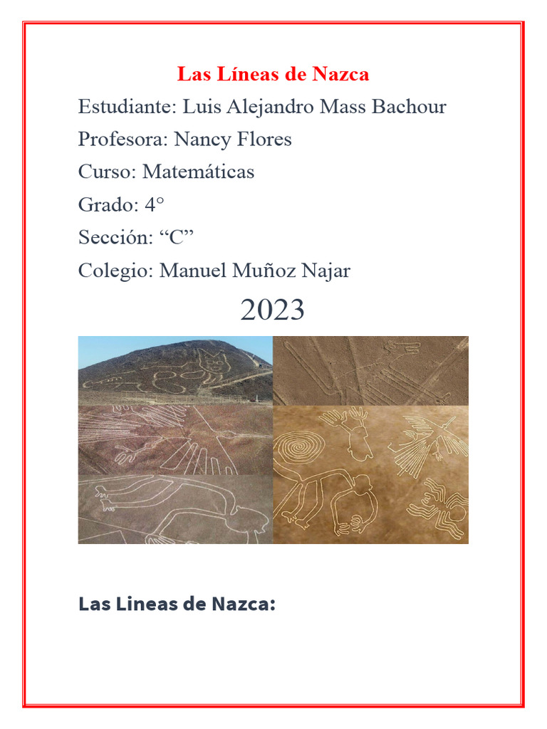 Las Líneas de Nazca | PDF