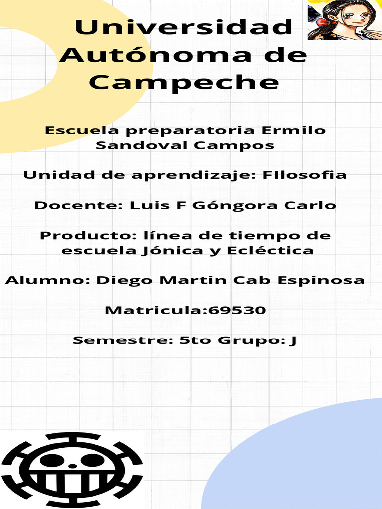 Linea Del Tiempo Escuela Jonica y Eclectica - DMCE | PDF Linea Del Tiempo Escuela Jonica y Eclectica - DMCE | PDF