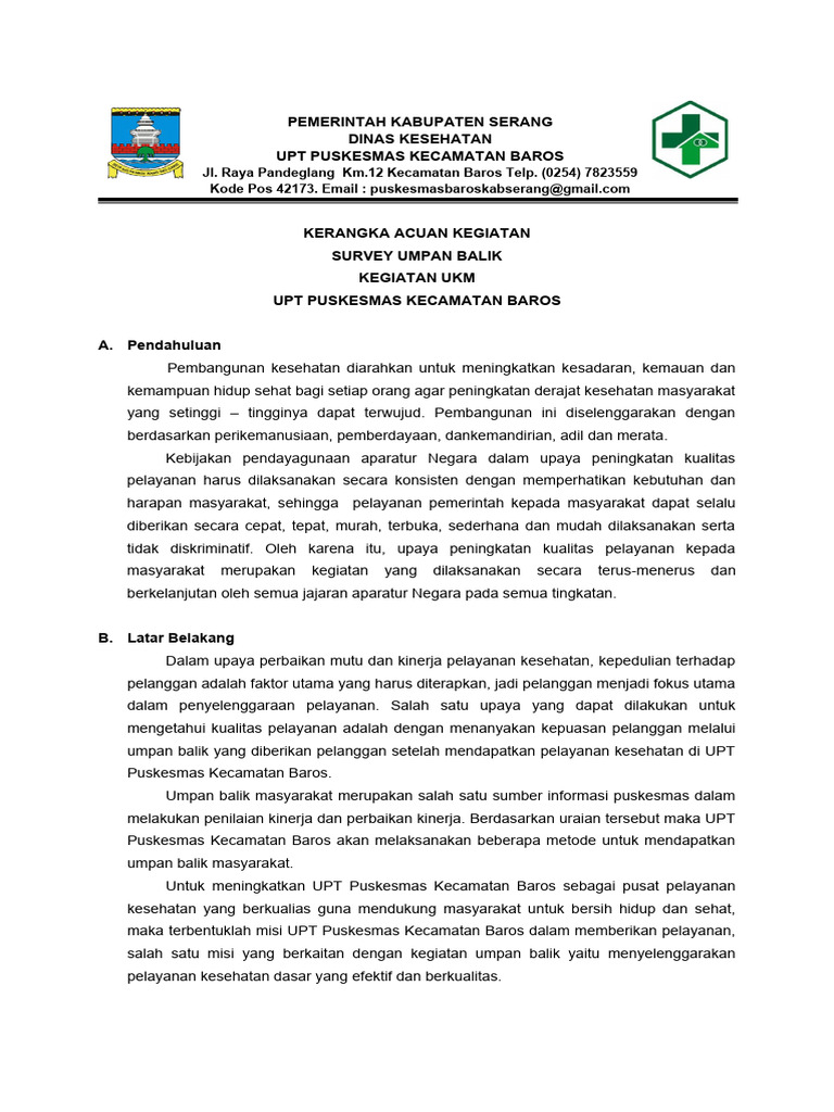 Kak Umpan Balik | PDF