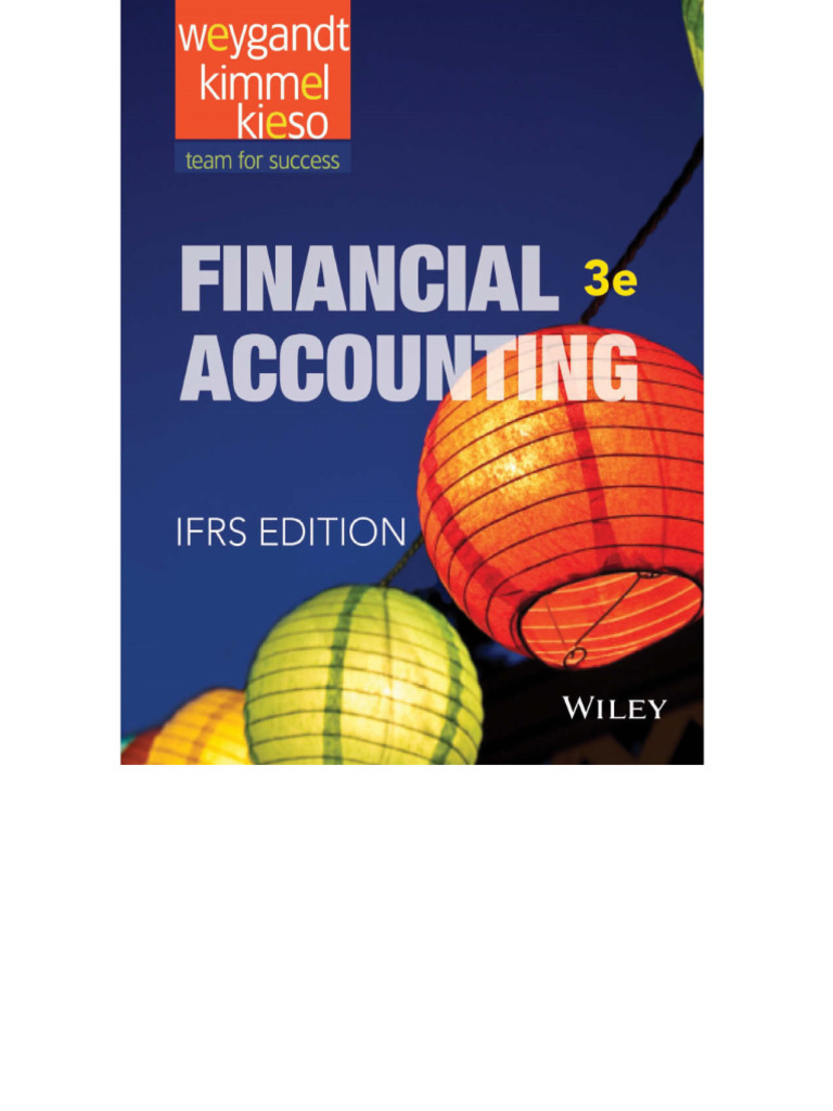 Buku Financial Accounting IFRS, 3rd Edition. by Kieso (DDA 1) 2 | PDF