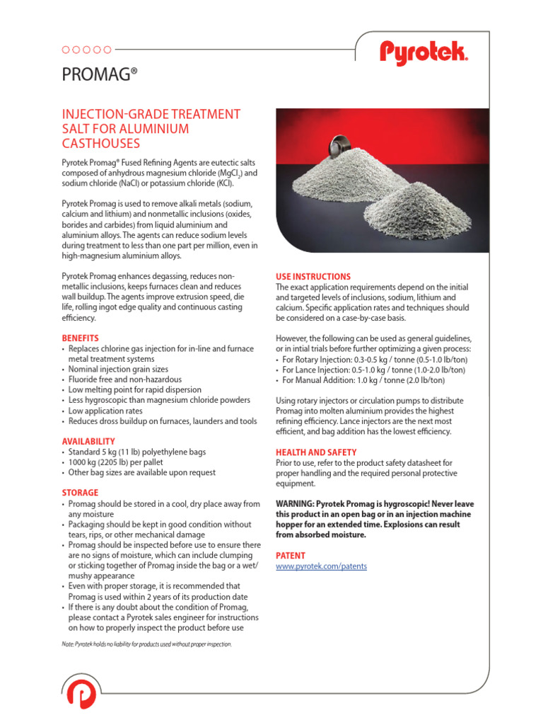 Pyrotek Promag | PDF