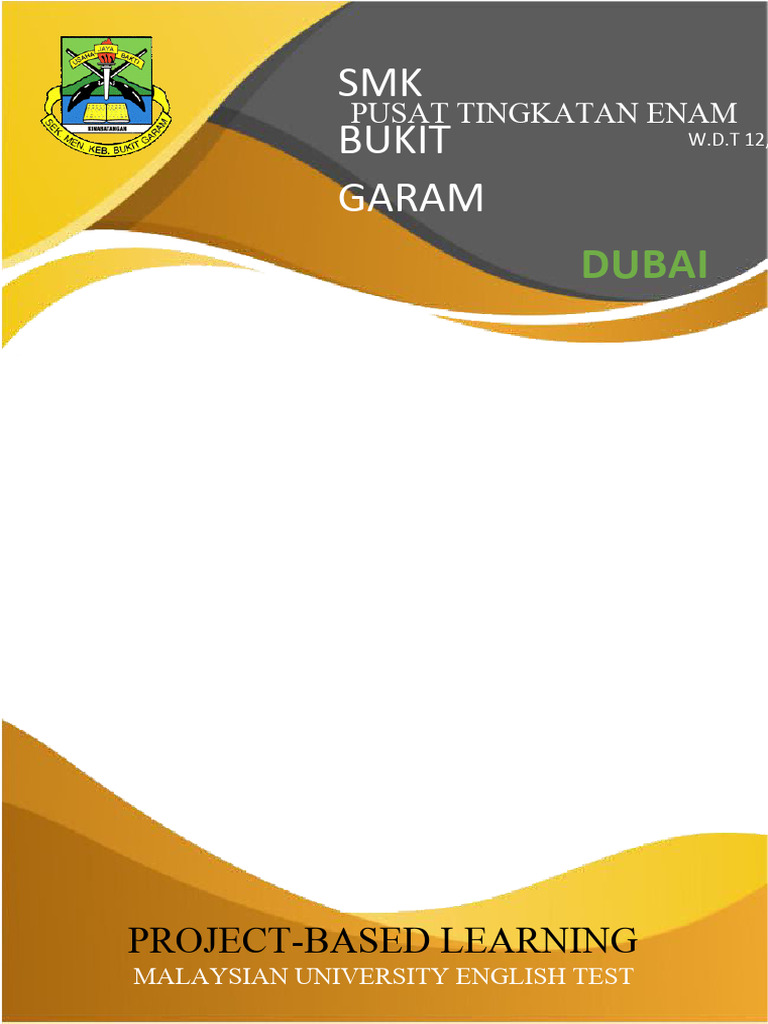 MUET Project-Based Learning Guide | PDF