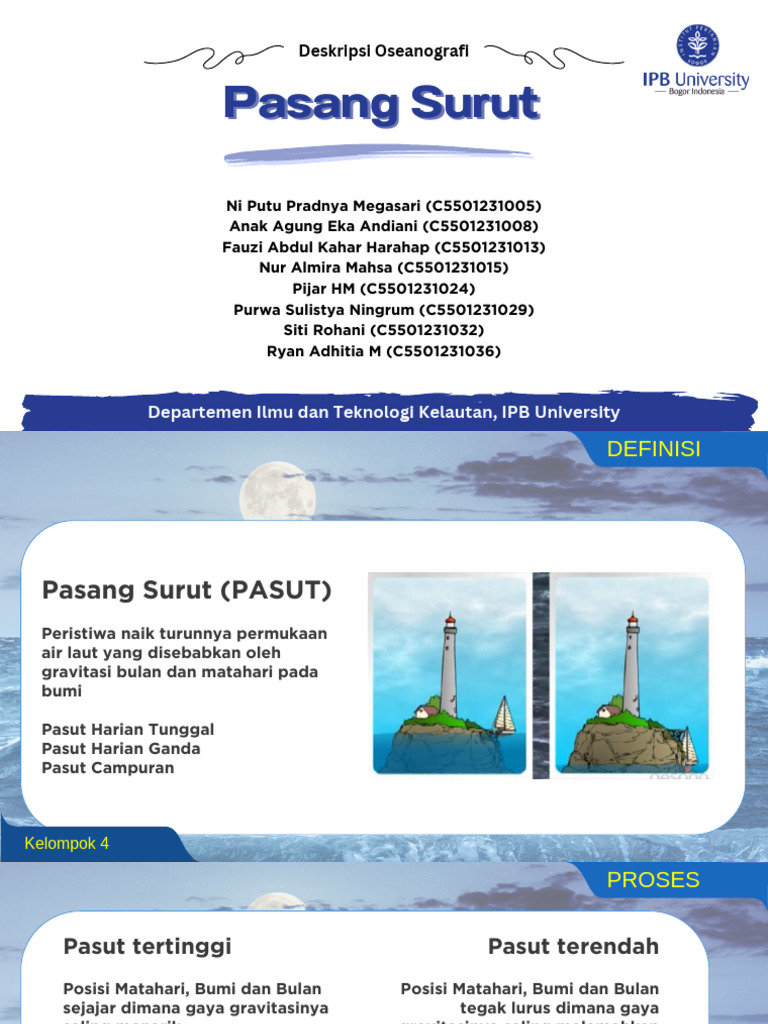 Tugas Kelompok 4 Pasang Surut Pdf