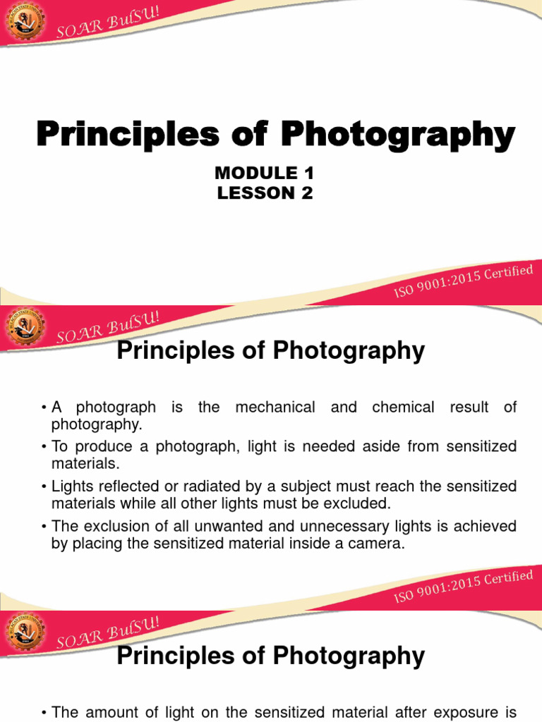 Photography Module | PDF | Light | Crime Scene