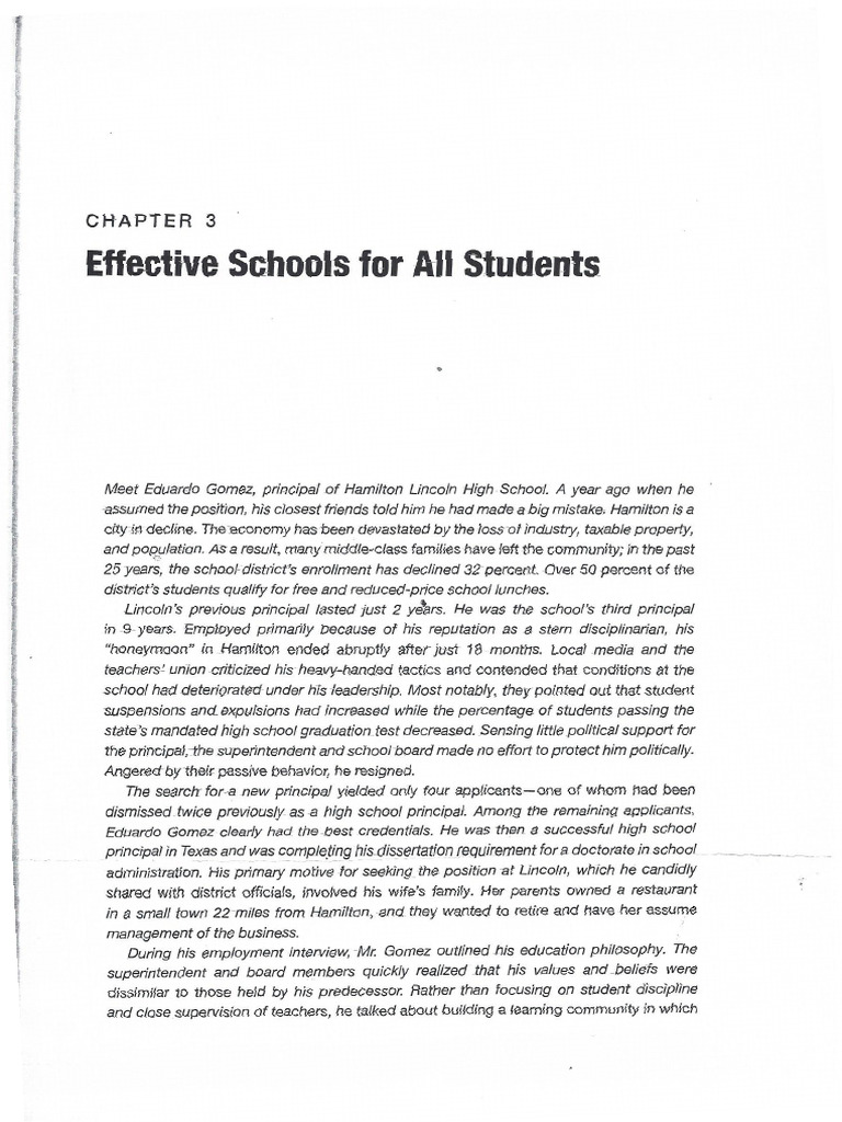 Chapter 3- The School Principal, Theodore J. Kowalski | PDF