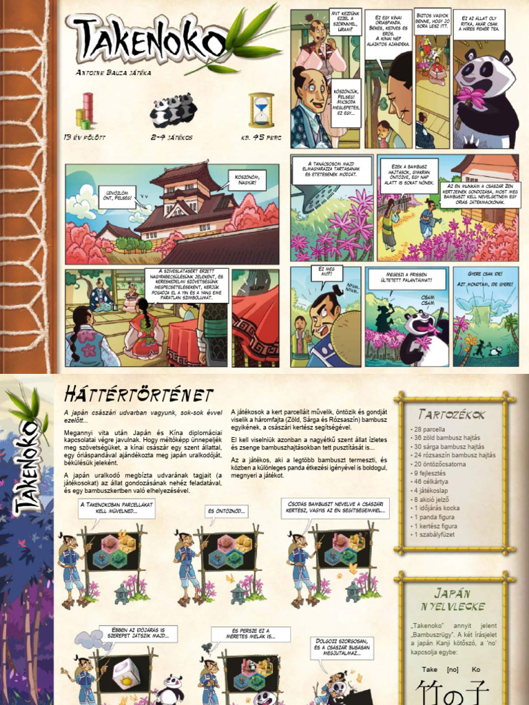 Takenoko Rulebook1 1 Hu | PDF