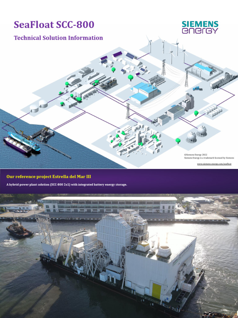 Technical Info Package SGT 800 | PDF | Power Station | Gas Turbine