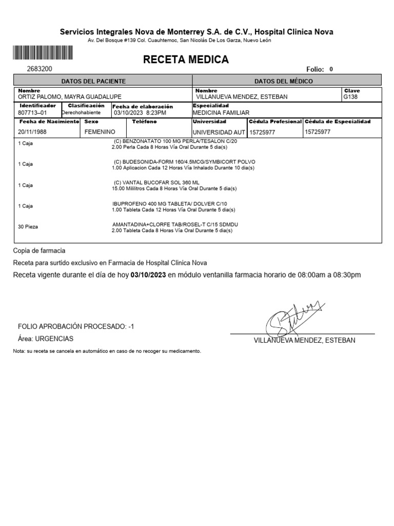 RECETA | PDF | Salud y bienestar
