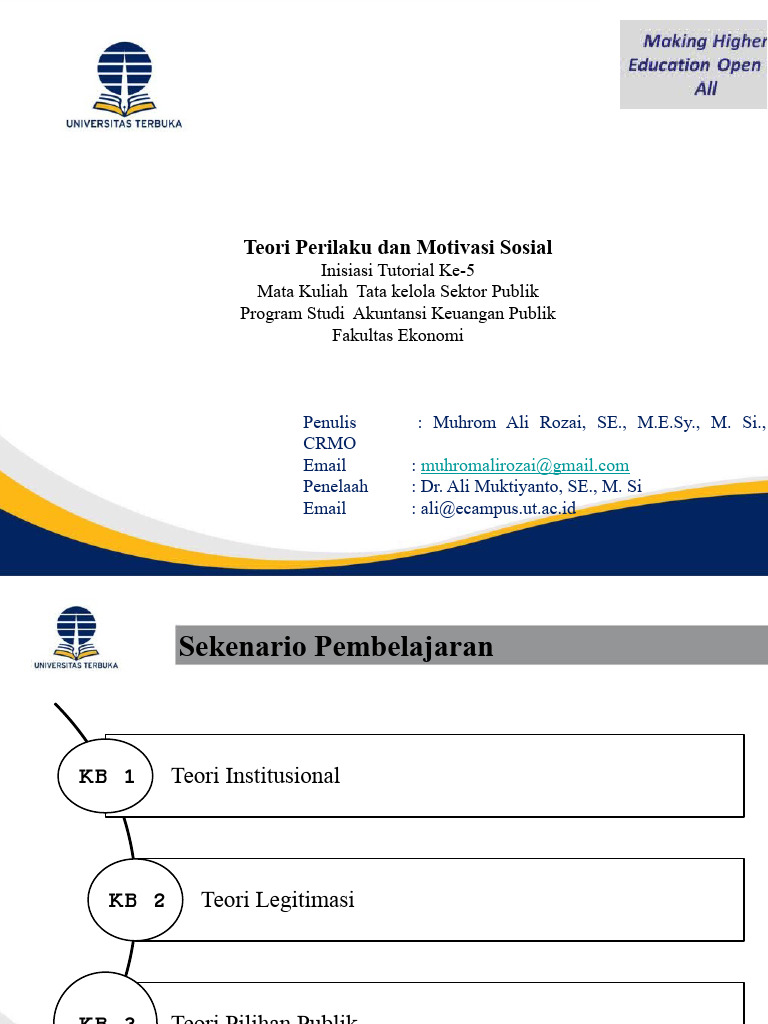 EKAP4301 Pertemuan 5 | PDF