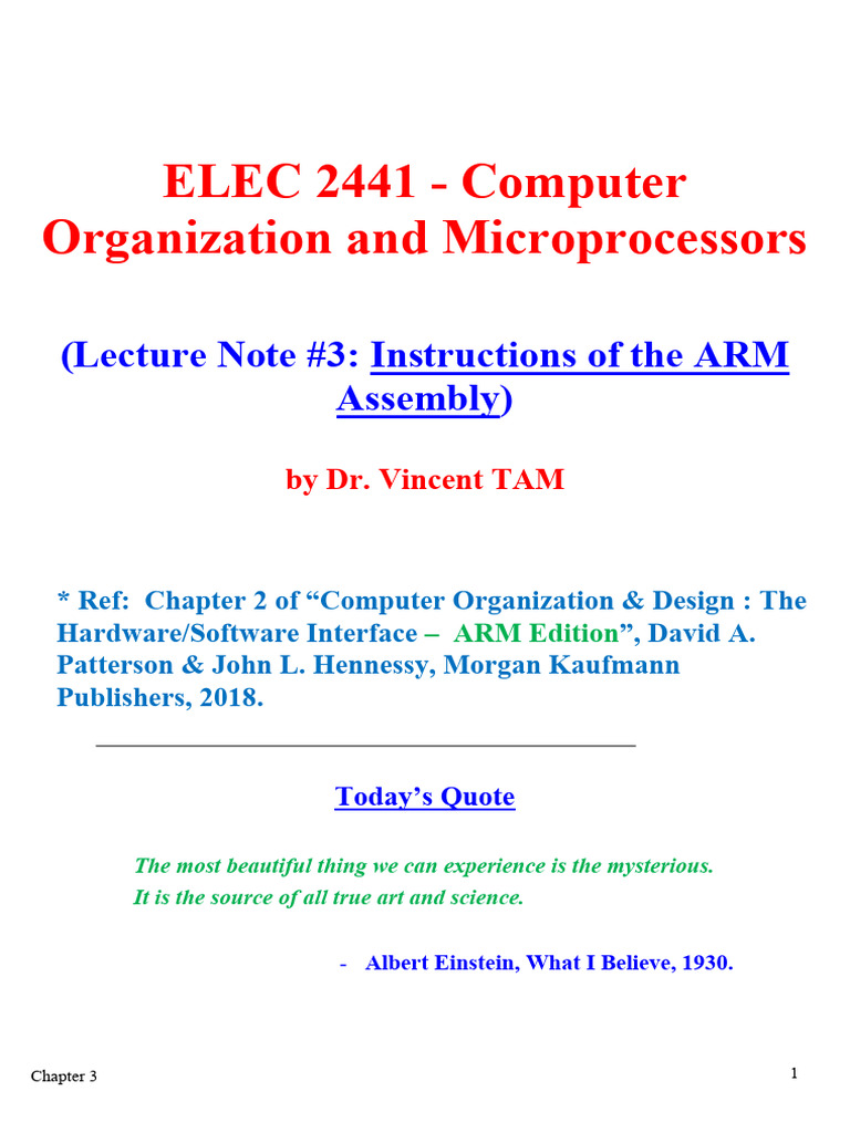 ARM Assembly Basics for Beginners | PDF | Teaching Methods & Materials