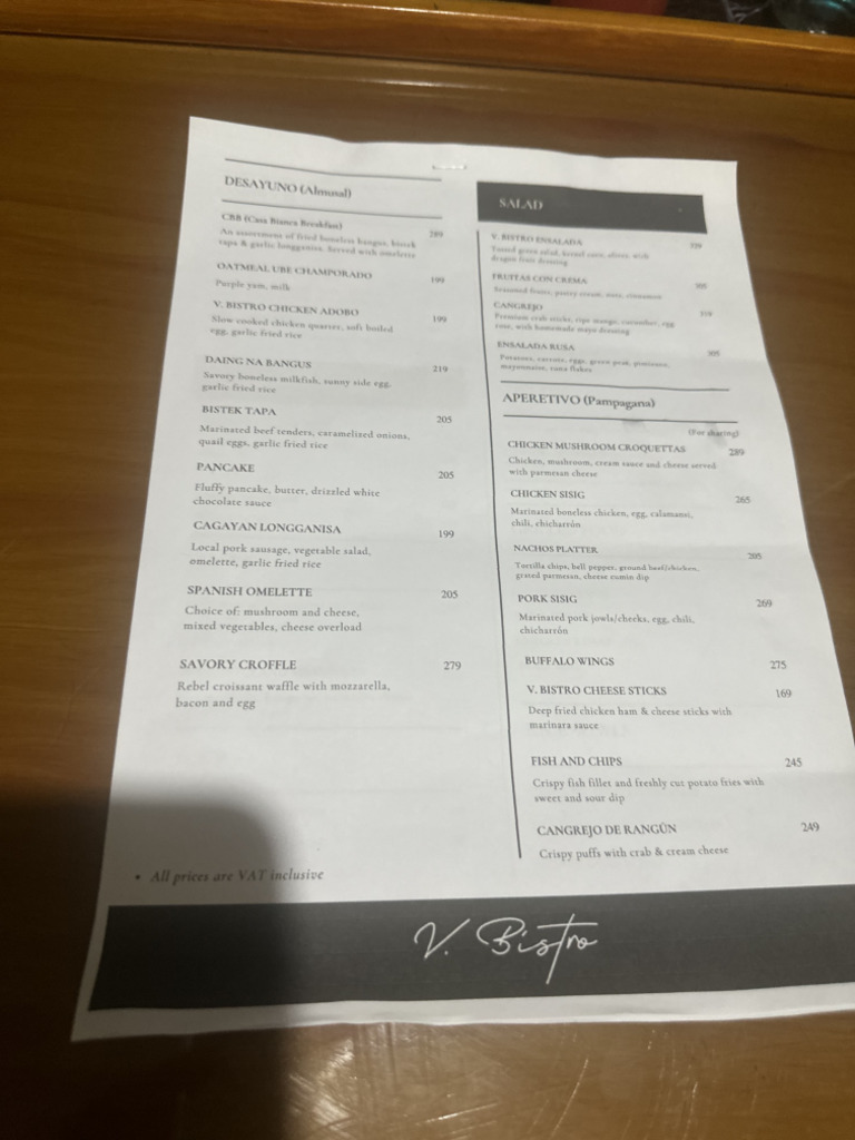 V.Bistro | PDF
