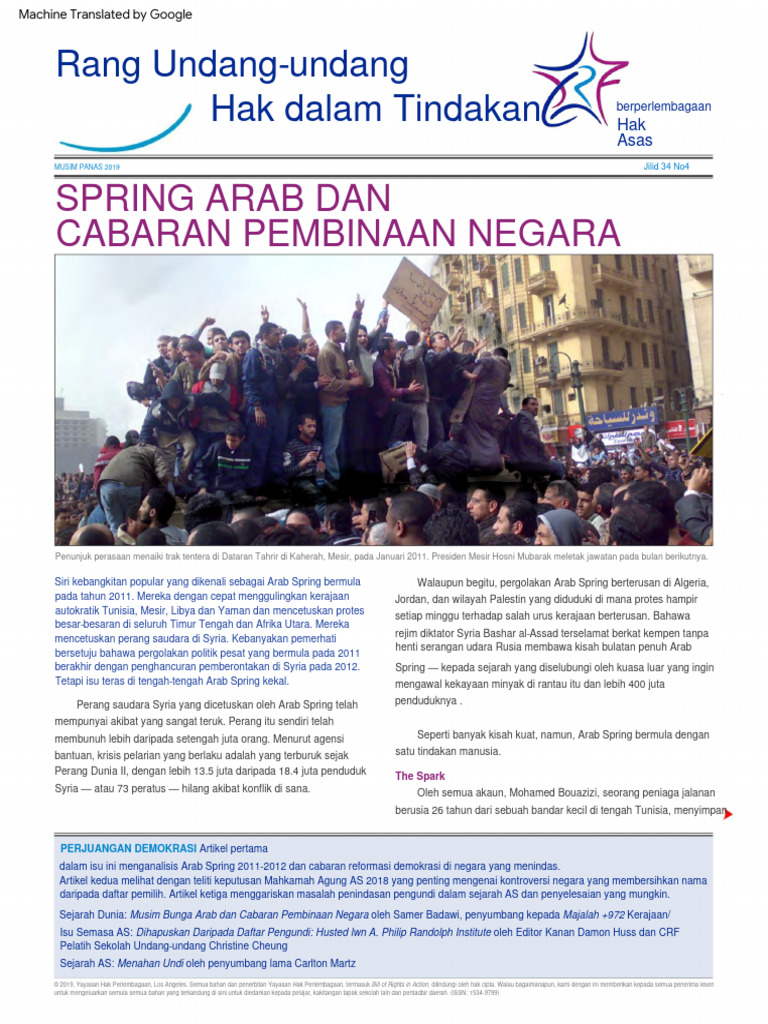 Arab Spring | PDF
