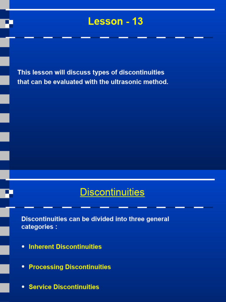 Inherent Discontinuities in Metals | PDF