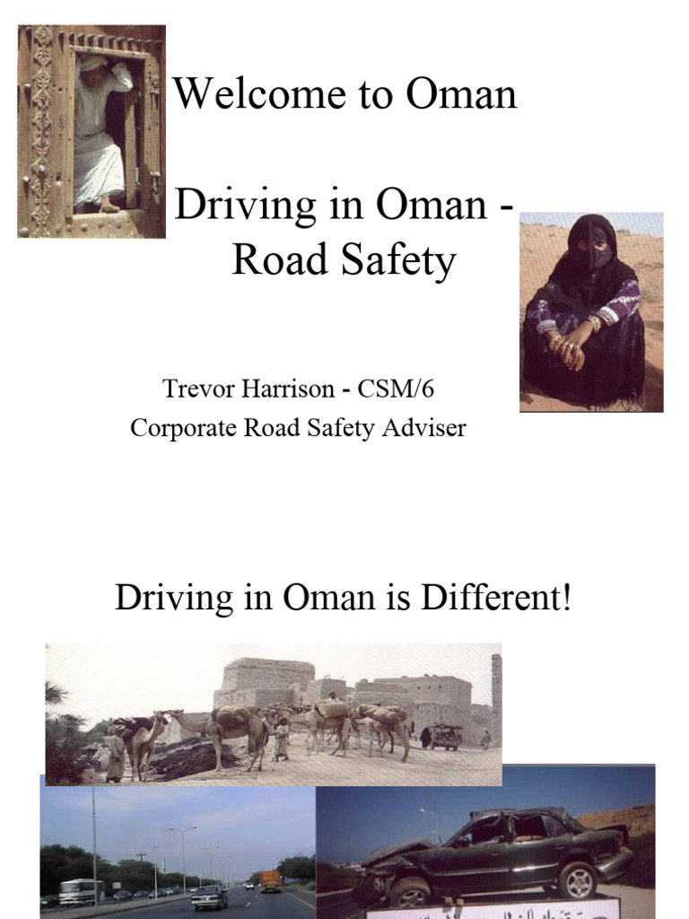 Driving Safety Guidelines in Oman | PDF