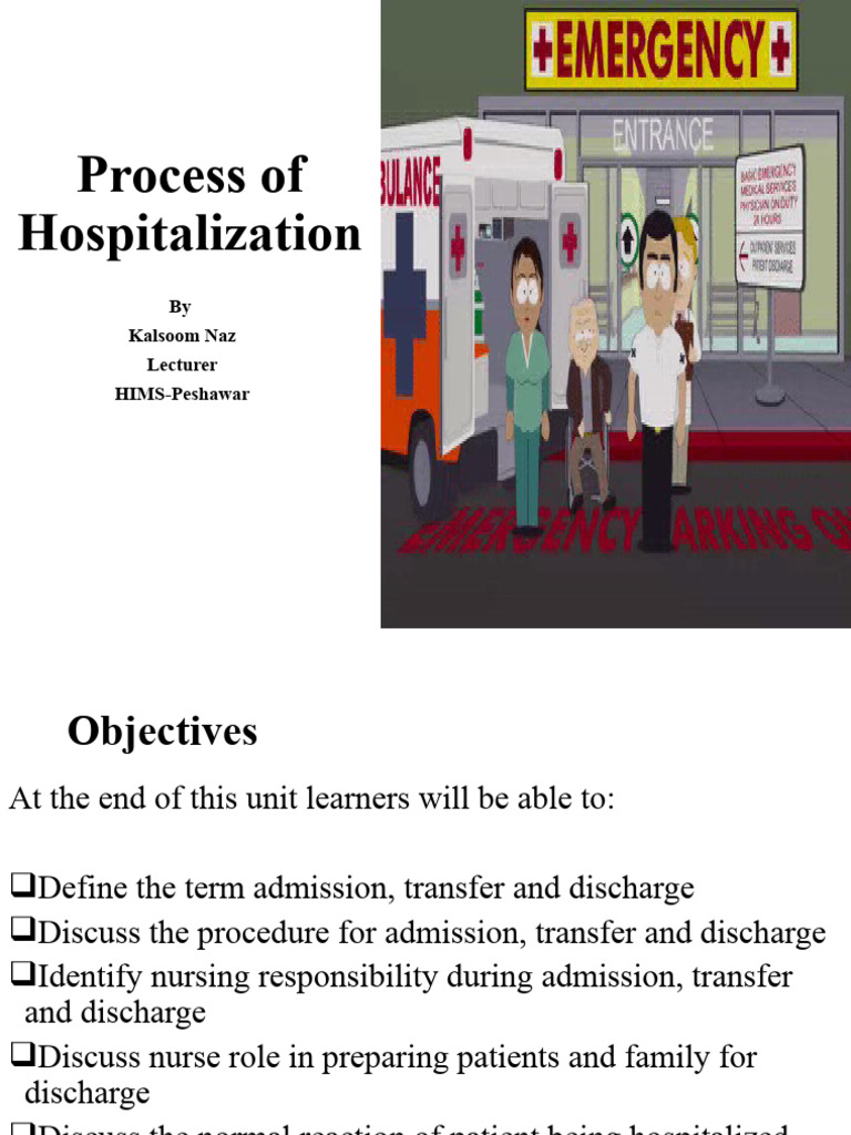 13 Process of Hospitalization | PDF