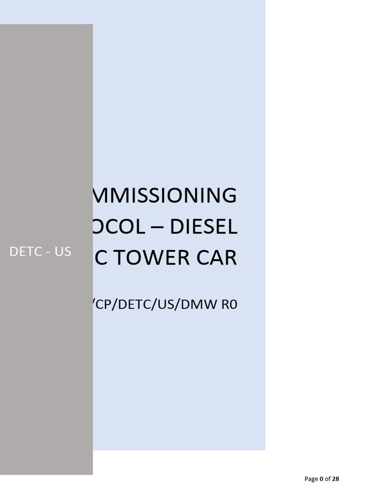 DETC Commi Protocol Woodword ECM | PDF