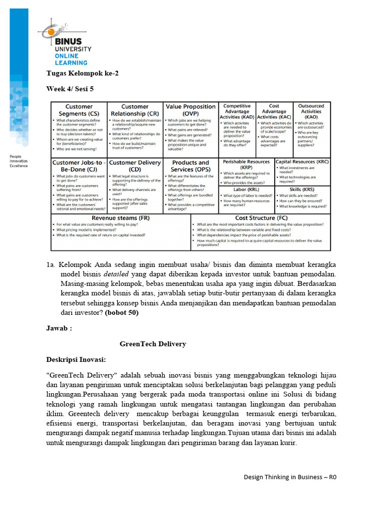 2311 Buss6212038 Jjea TK2-W4-S5-R0 Team5 | PDF