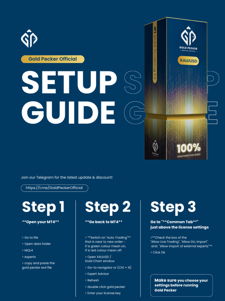Gold Pecker Setup Guide | PDF | Hedge (Finance) | Investing
