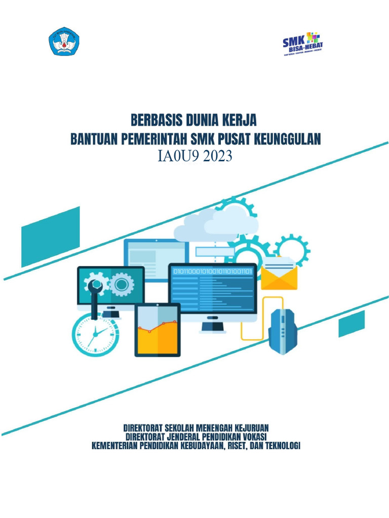 Panduan Pelaksanaan Penguatan Proses Pembelajaran Berbasis Dunia Kerja SMK PK 2023 | PDF