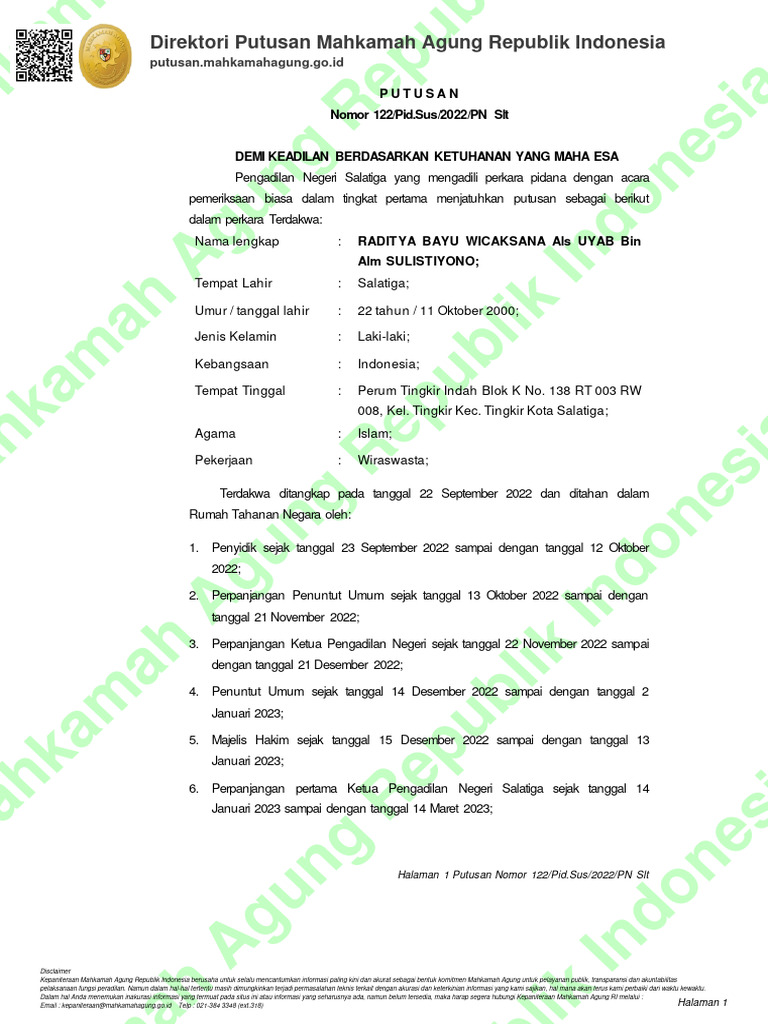 Raditya 22 Tahun | PDF