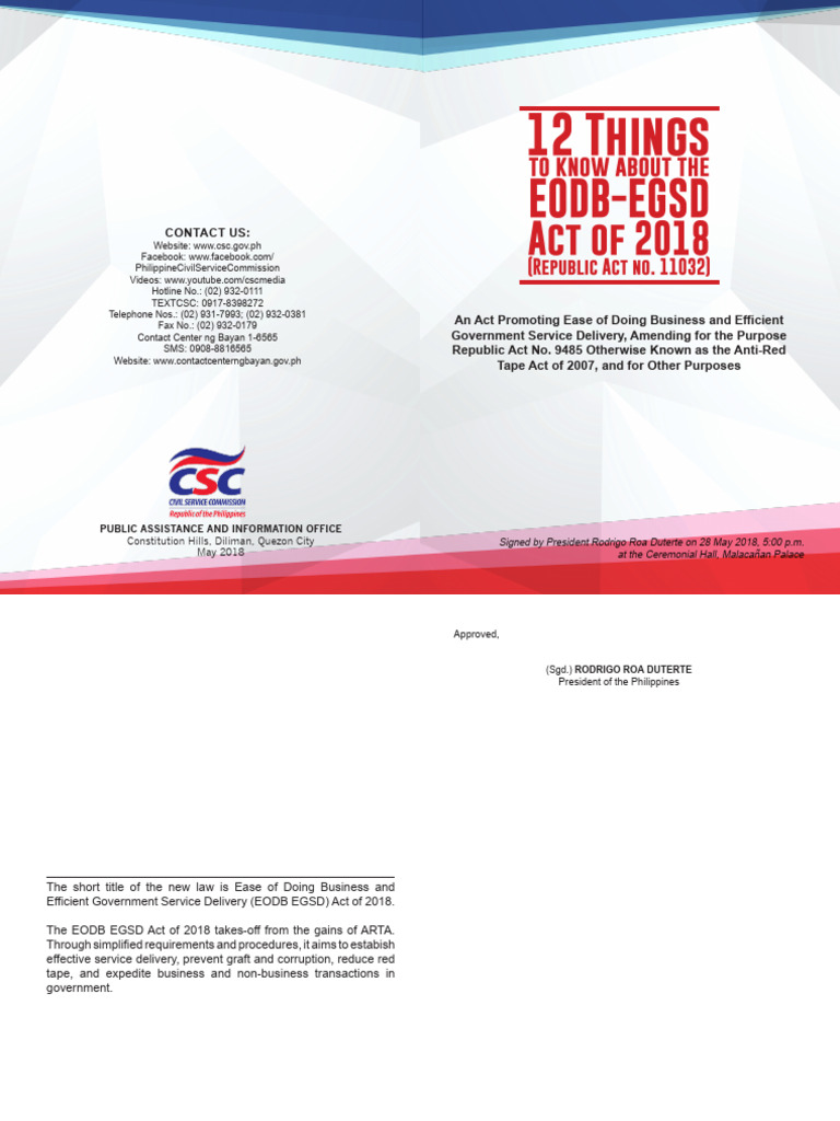 EODB External Primer | PDF