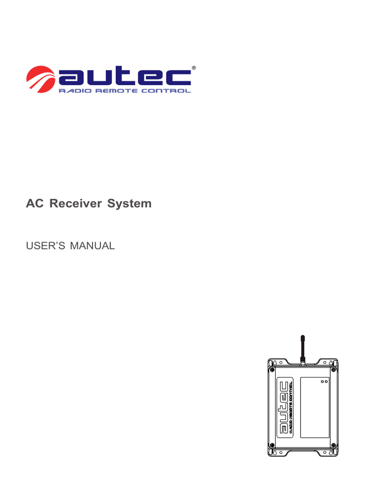 Autec Receptor r402 | PDF