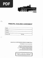 JBCC Minor Works Agreement Contract Data Edition 5.2 | PDF