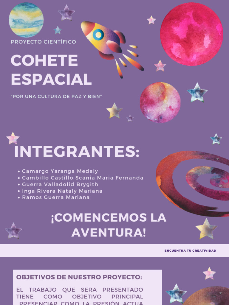 Proyecto de CT Cohete | PDF