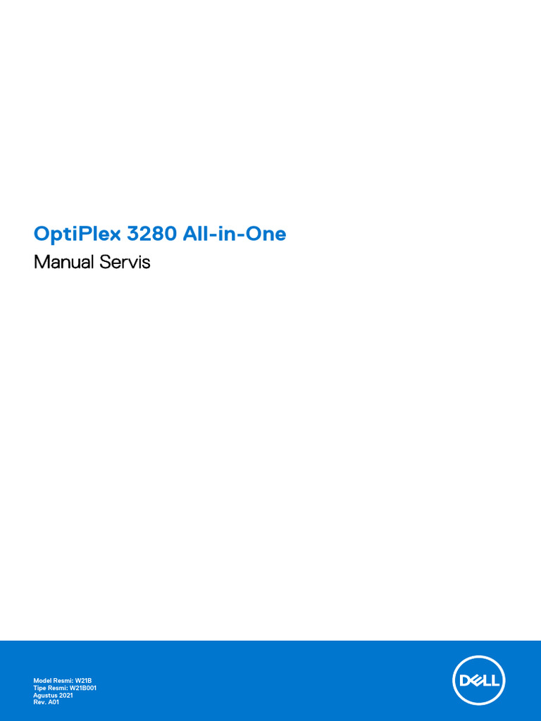Manual Optiplex 3280 AIO | PDF | Teknologi & Rekayasa