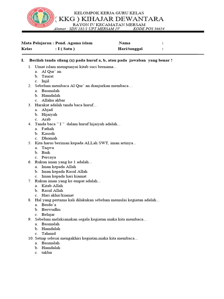 STS Pai KLS 1 SD | PDF