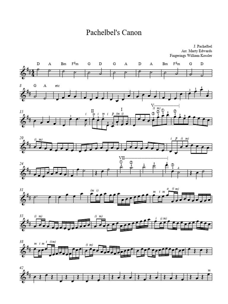 Pachelbels-Canon | PDF