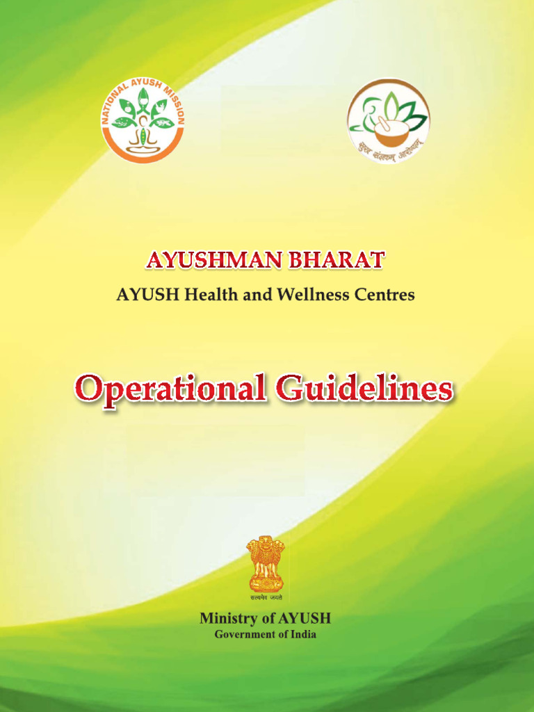 AYUSH_HWCs_Operational_Guideline_English | PDF