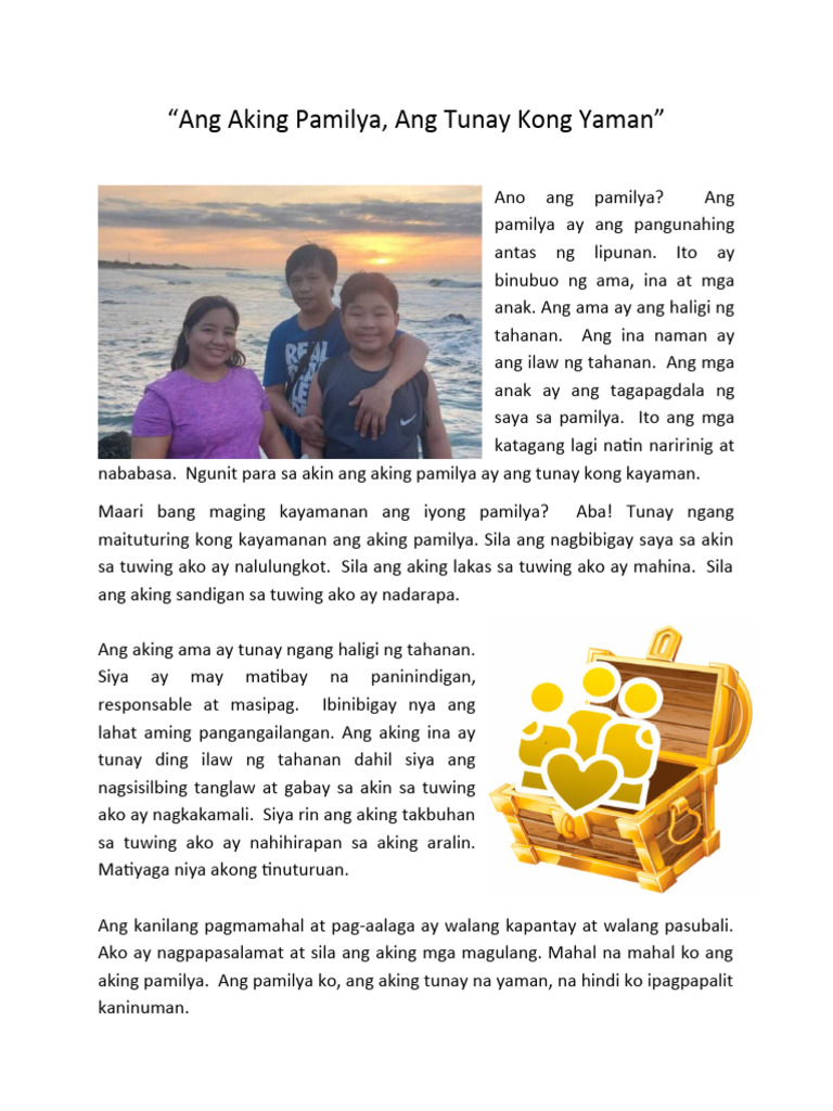Ang Aking Pamilya | PDF