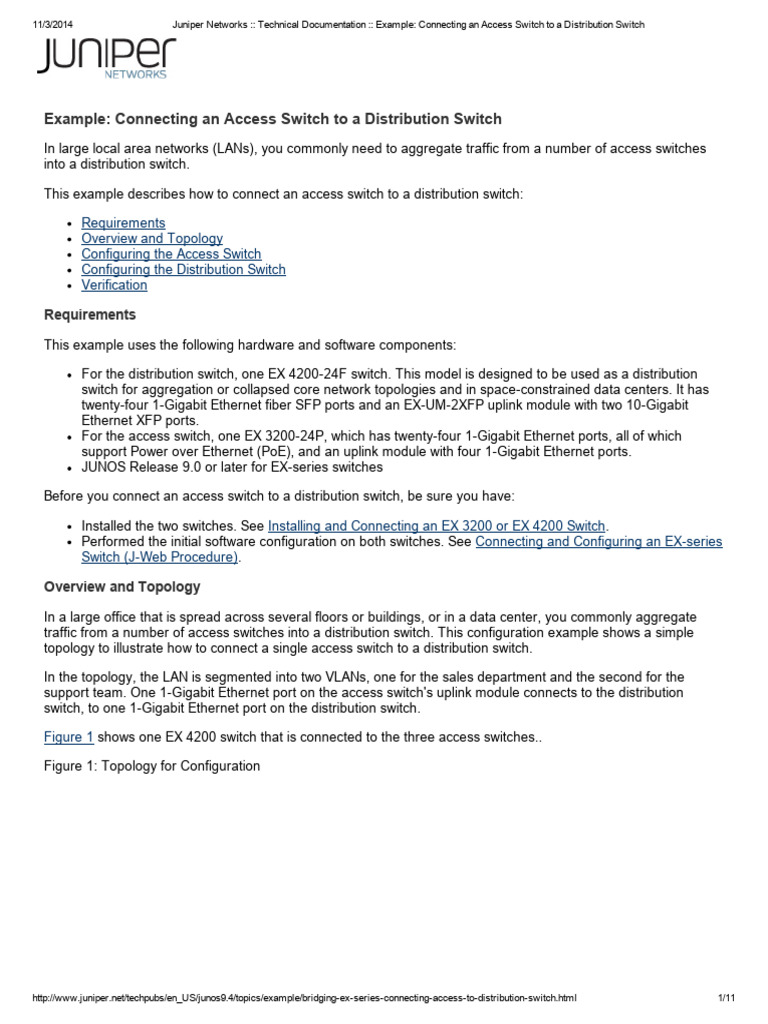 Juniper Networks Technical Documentation | PDF